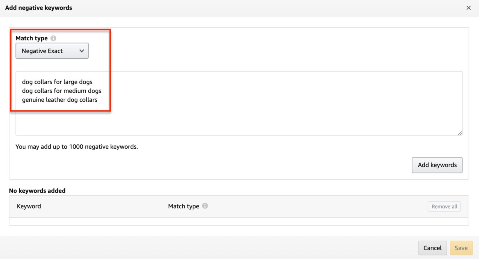 Amazon Negative Keywords Tool: PPC Targeting Enhancement | SageMailer
